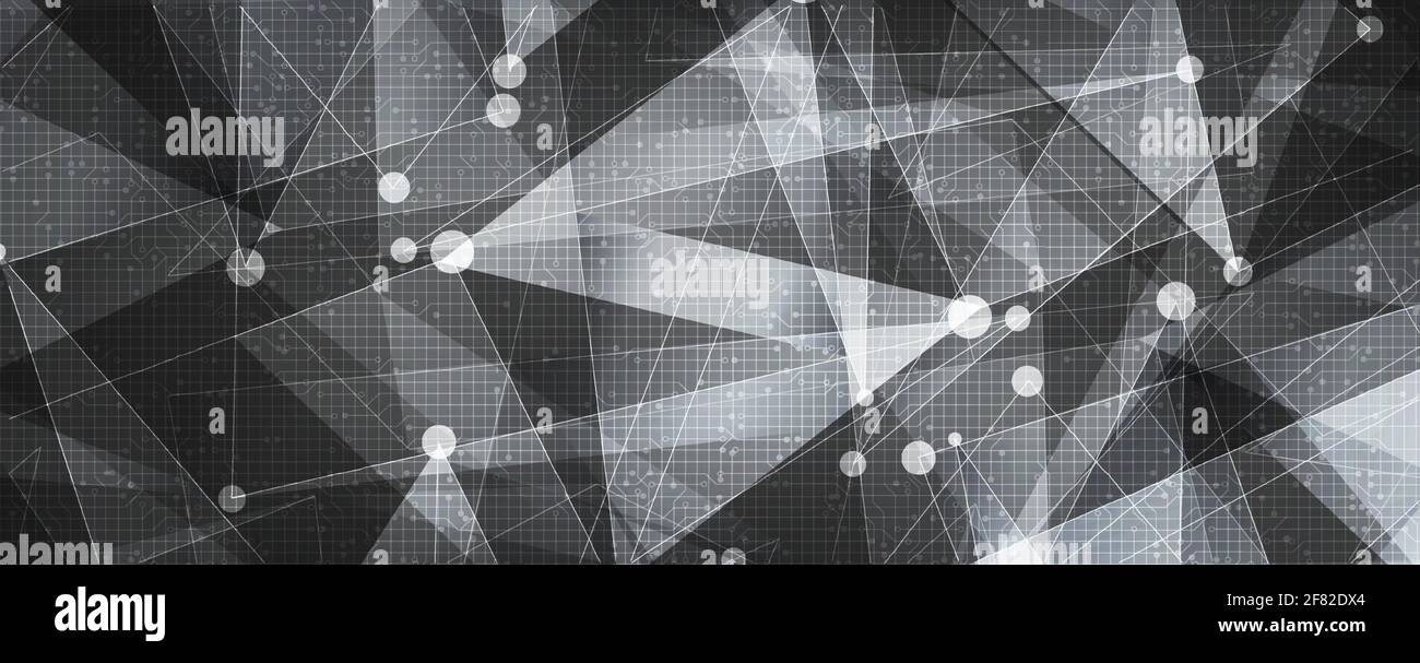 Abstract Gray Technology Background,Hi-tech Digital and security ...