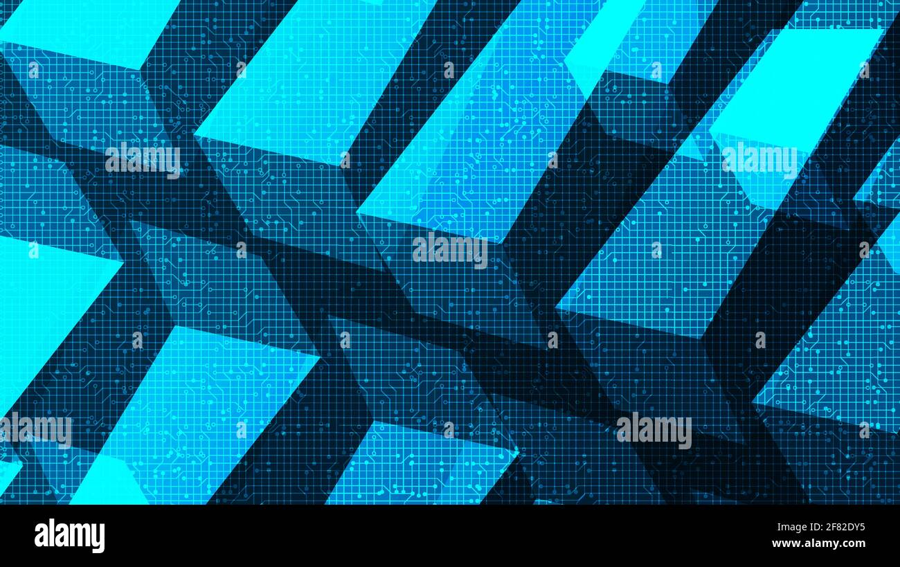 Abstract Digital Security on Technology Background,Hi-tech Digital and ...