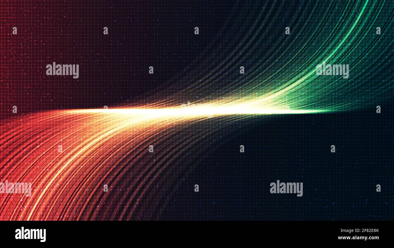 Abstract Digital Light Technology Background,Hi-tech Digital and sound ...