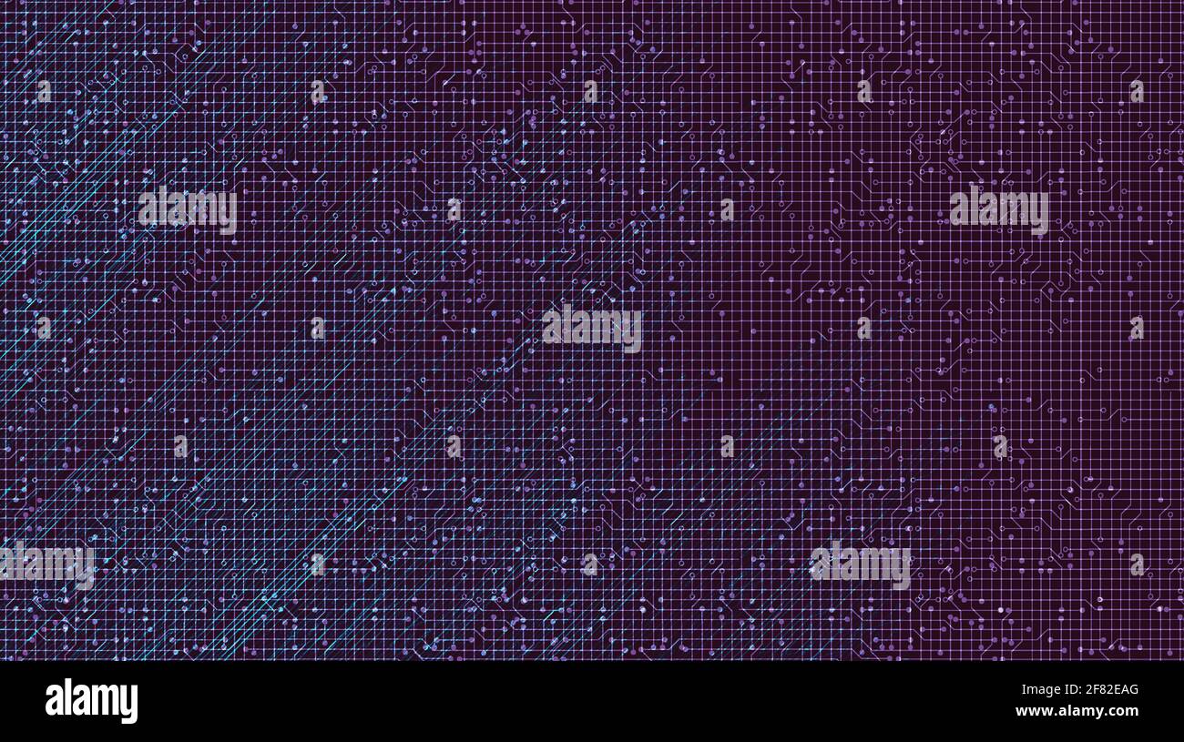 Data Circuit Microchip on Technology Background,Hi-tech Digital and ...
