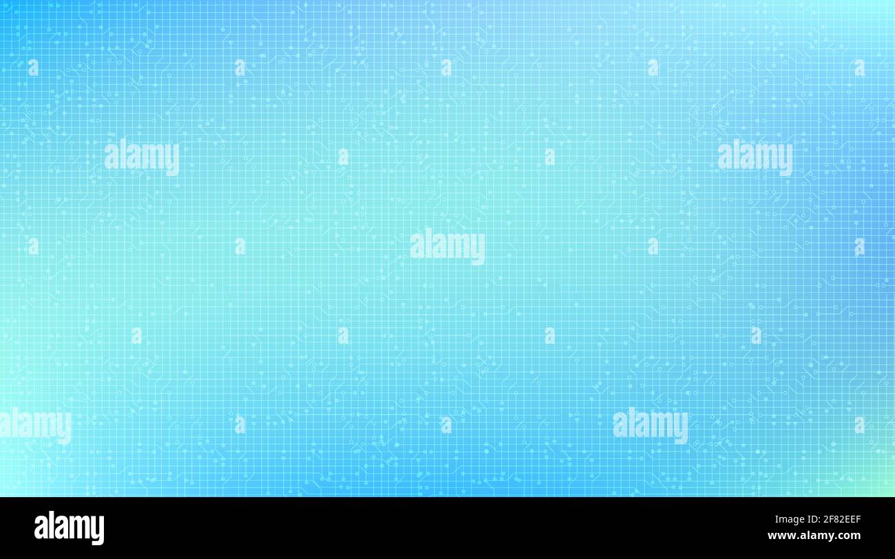Light Blue Circuit Board Technology on Future Background,Hi-tech ...