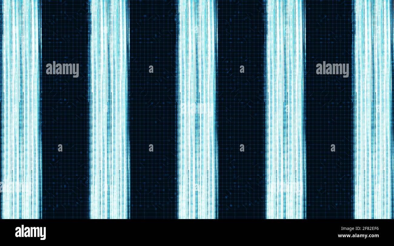 Cyber Light on Circuit Microchip Background,Hi-tech Digital and ...