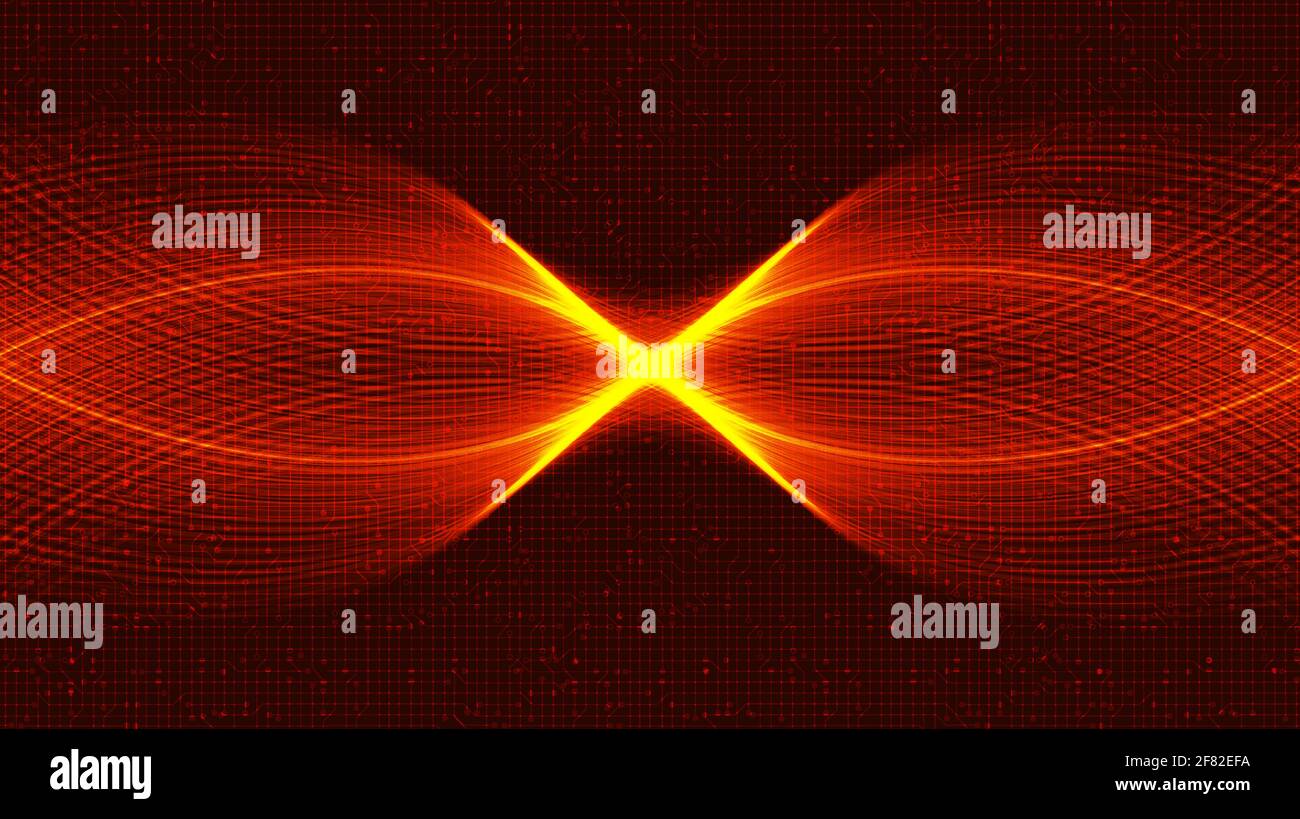 Sound Wave Technology Background,Hi-tech Digital and electronic wave ...