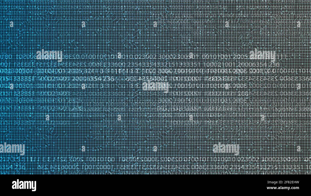 Digital Code Technology Background,Hi-tech Digital and sound wave ...