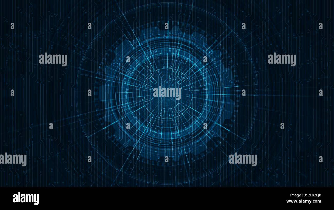 Futuristic Technology Background,Hi-tech Digital and Communication ...