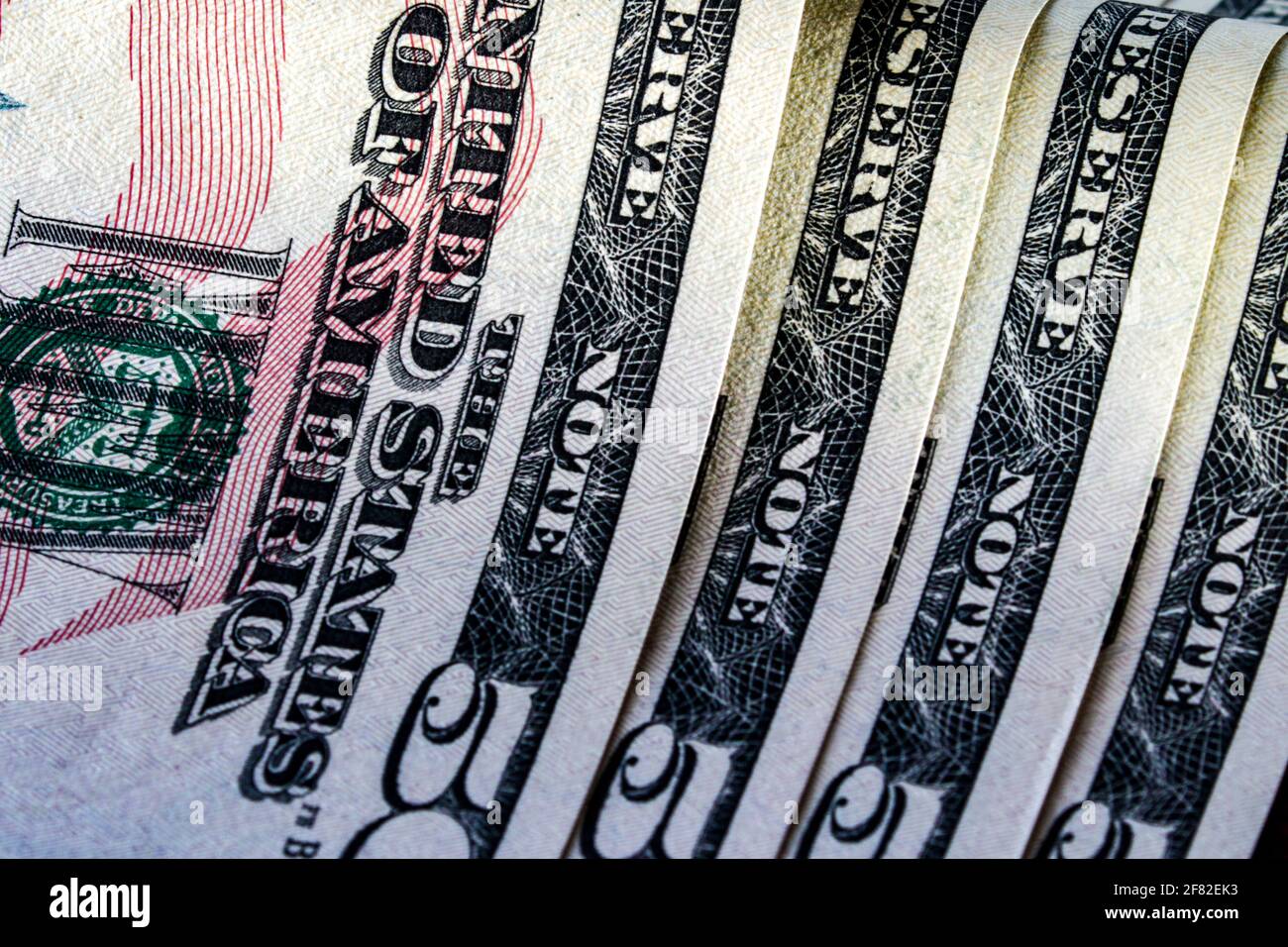 American dollar banknotes Stock Photo - Alamy