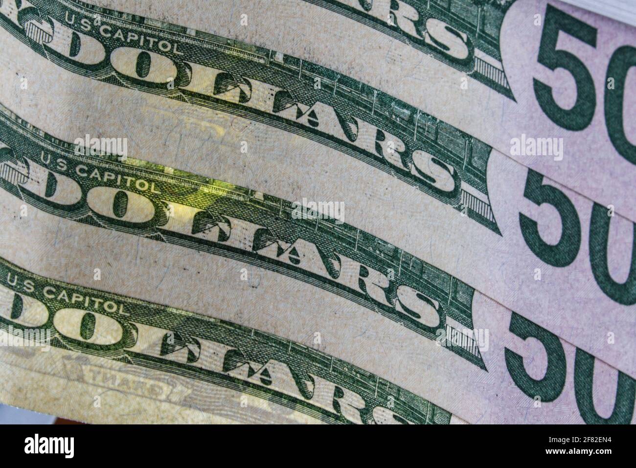 American dollar banknotes Stock Photo - Alamy
