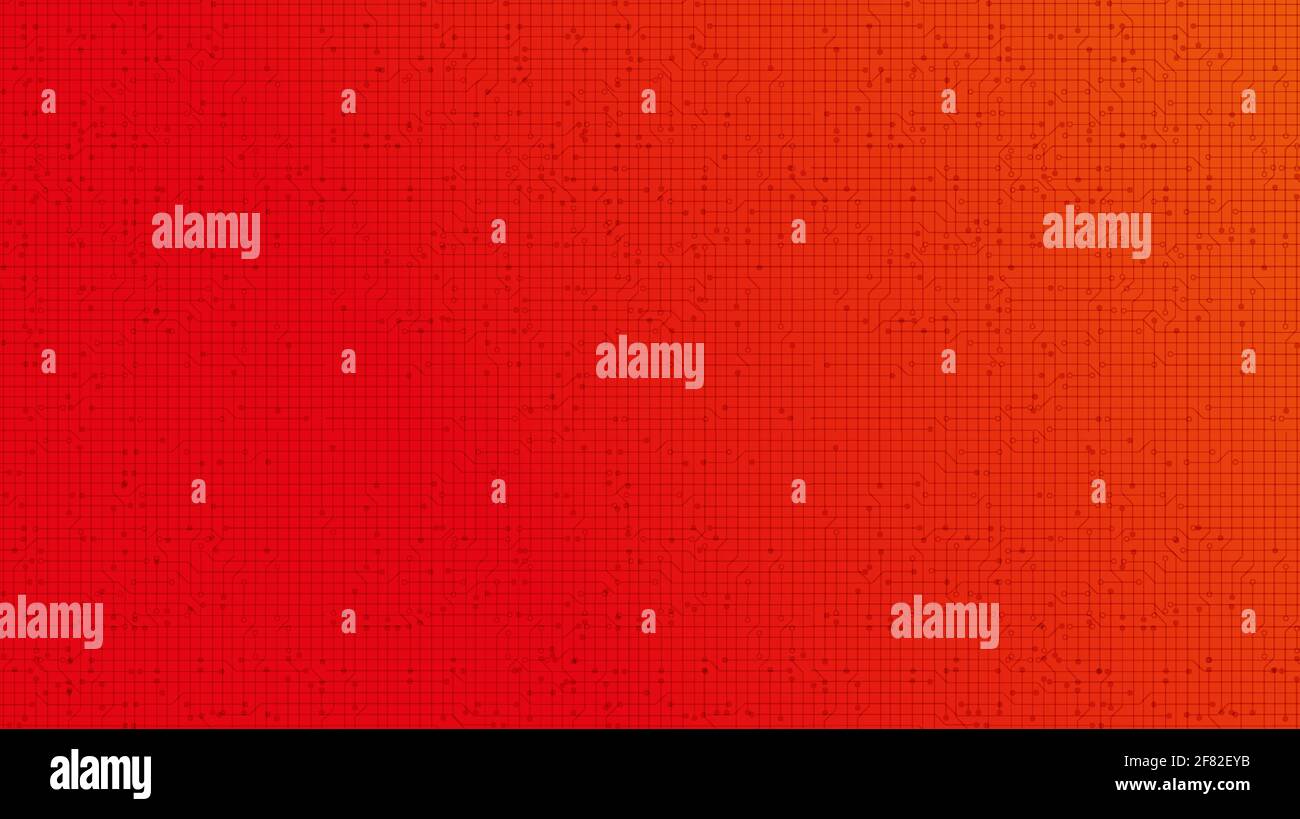 Orange Microchip Technology Background,Hi-tech Digital and security ...