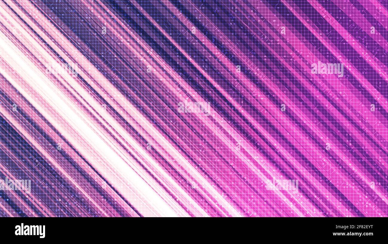 Light Violet Background,Hi-tech Digital and sound wave Concept design ...