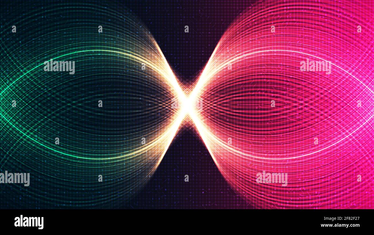 Electronic Waving Technology Background,Hi-tech Digital and electronic ...