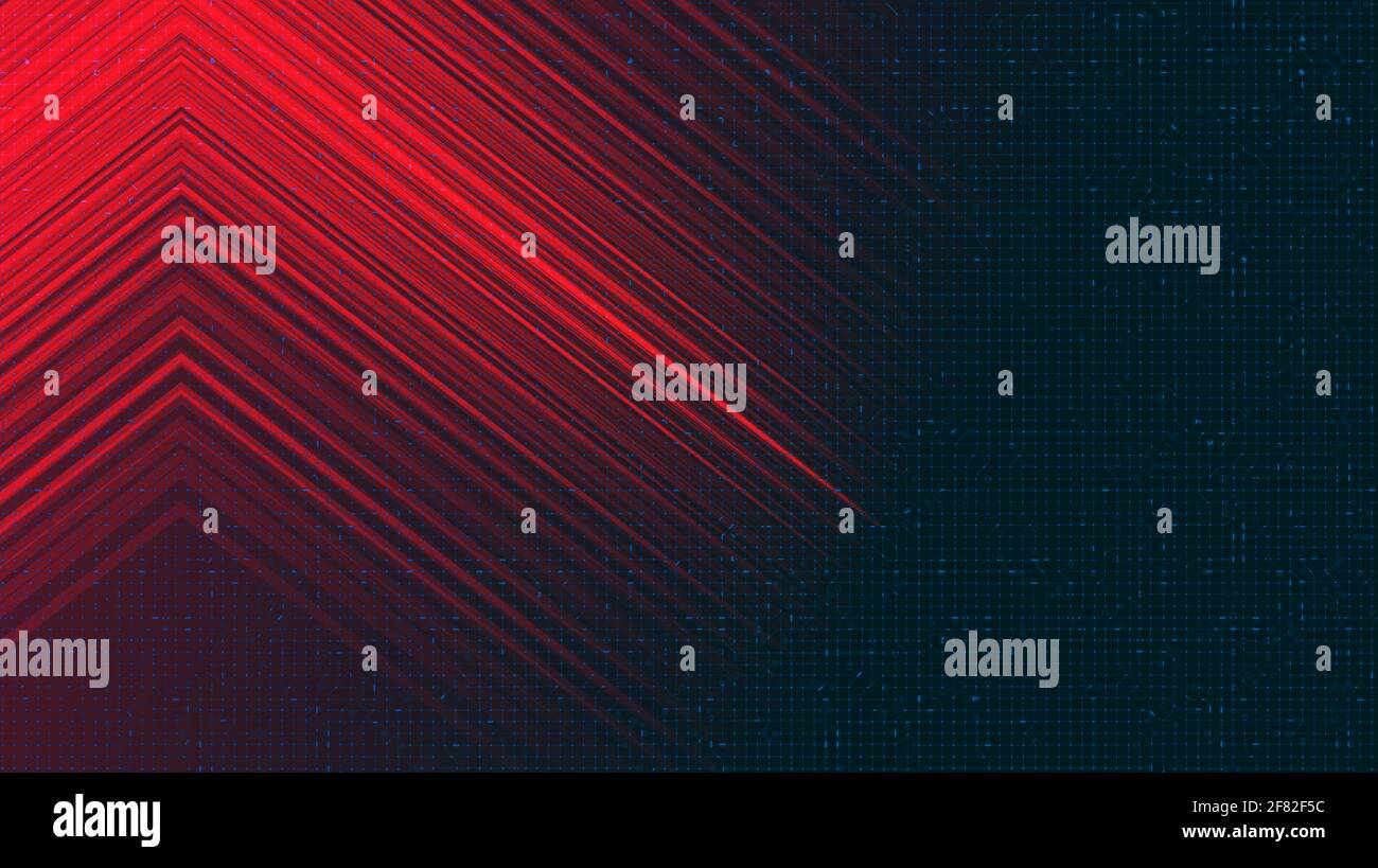 Red and Blue Technology Background,Digital and Connection Concept ...