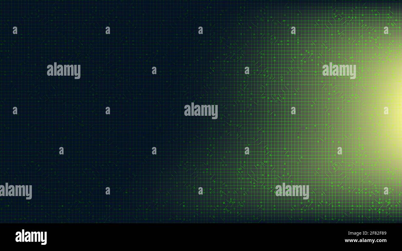 Cyber Light Green Technology Background,Digital and Connection Concept ...