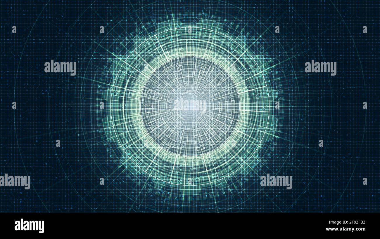 Cyber Technology Background,Hi-tech Digital and Communication Concept ...