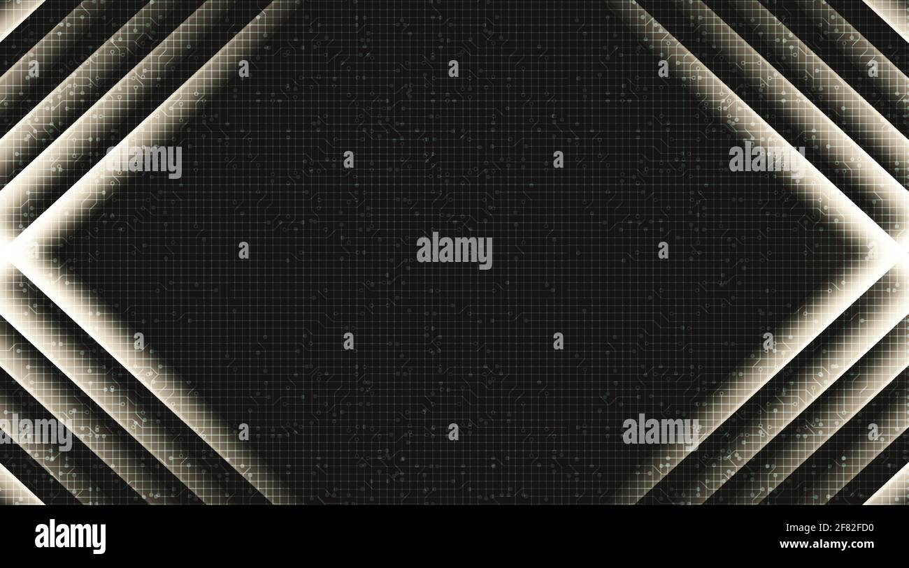 Modern Black Light Technology Background,Digital and Connection Concept ...