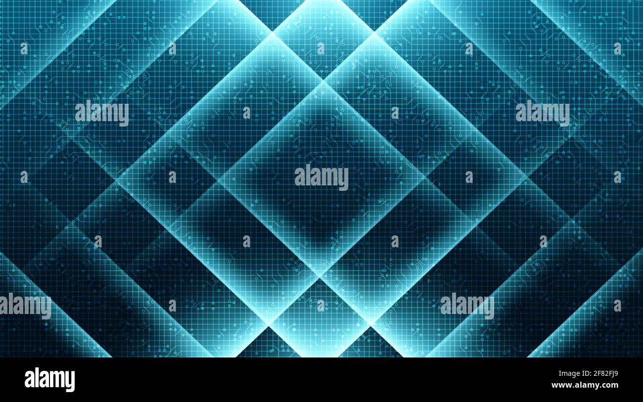 Digital Neon Light Technology Background,Digital and Connection Concept ...