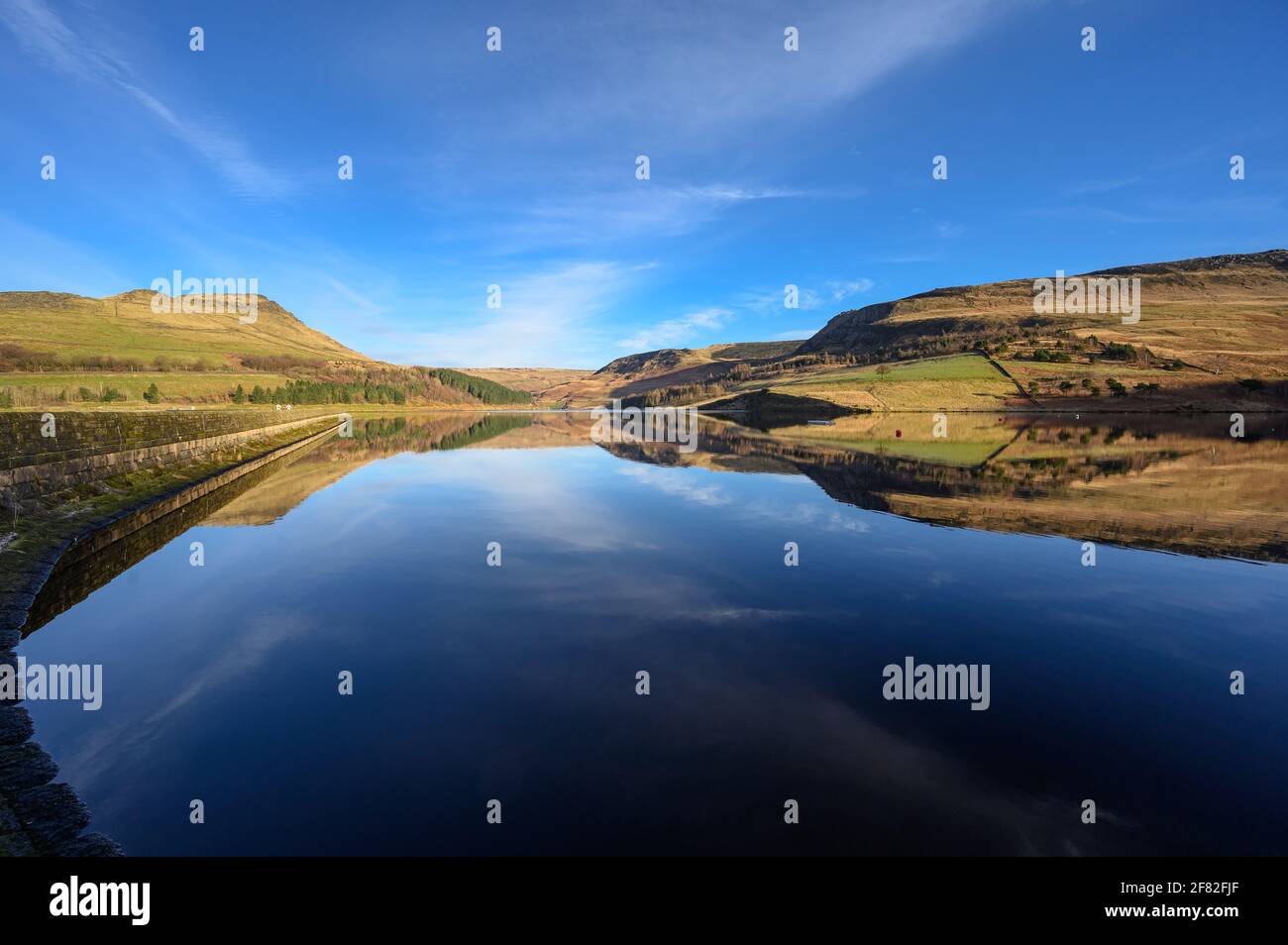 Dovestone Reservoir, Greenfield, Oldham Stock Photo - Alamy