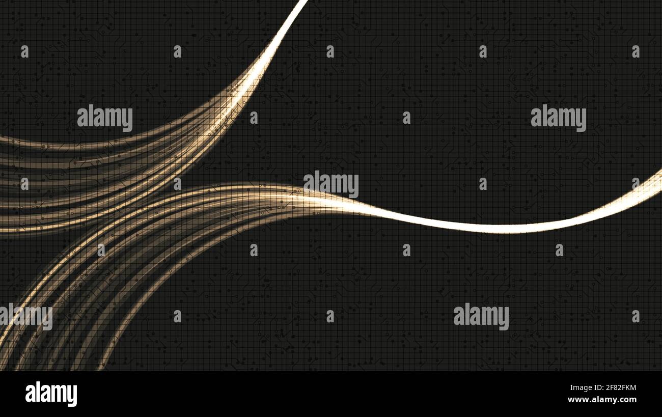 Spiral Sound Wave Technology Background,Hi-tech Digital and electronic ...