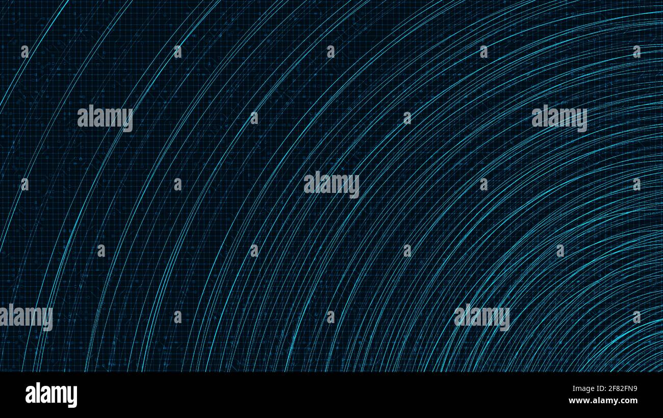 Speed Line Technology Background,Hi-tech Digital and sound wave Concept ...