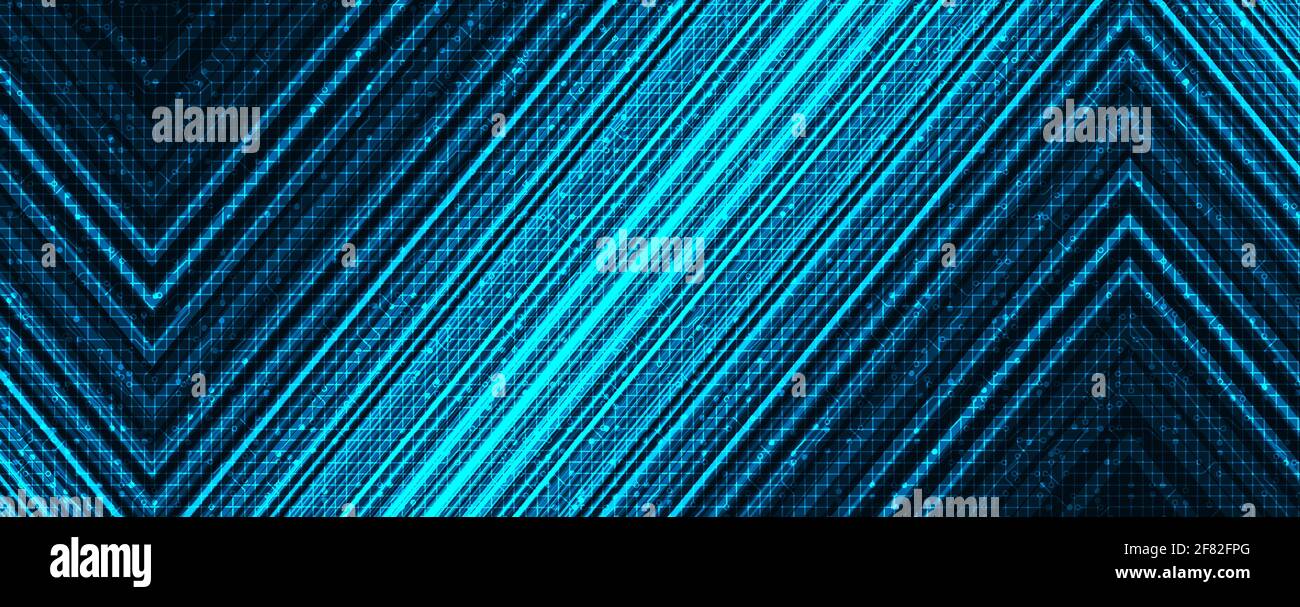 Light Electronic Technology on Digital Background,Digital and ...