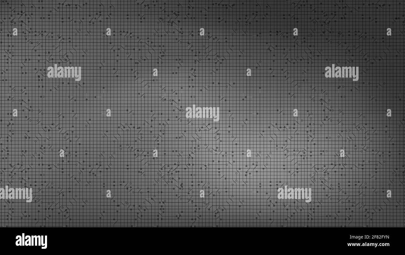 Gray Cyber Technology Background,Hi-tech Digital and Communication ...