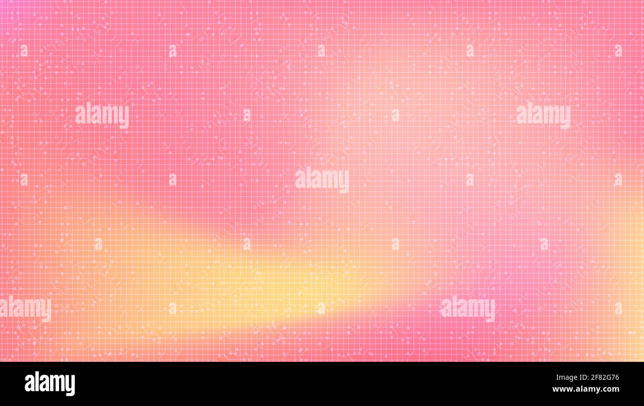 Light Pink Technology Background,Hi-tech Digital and Communication ...