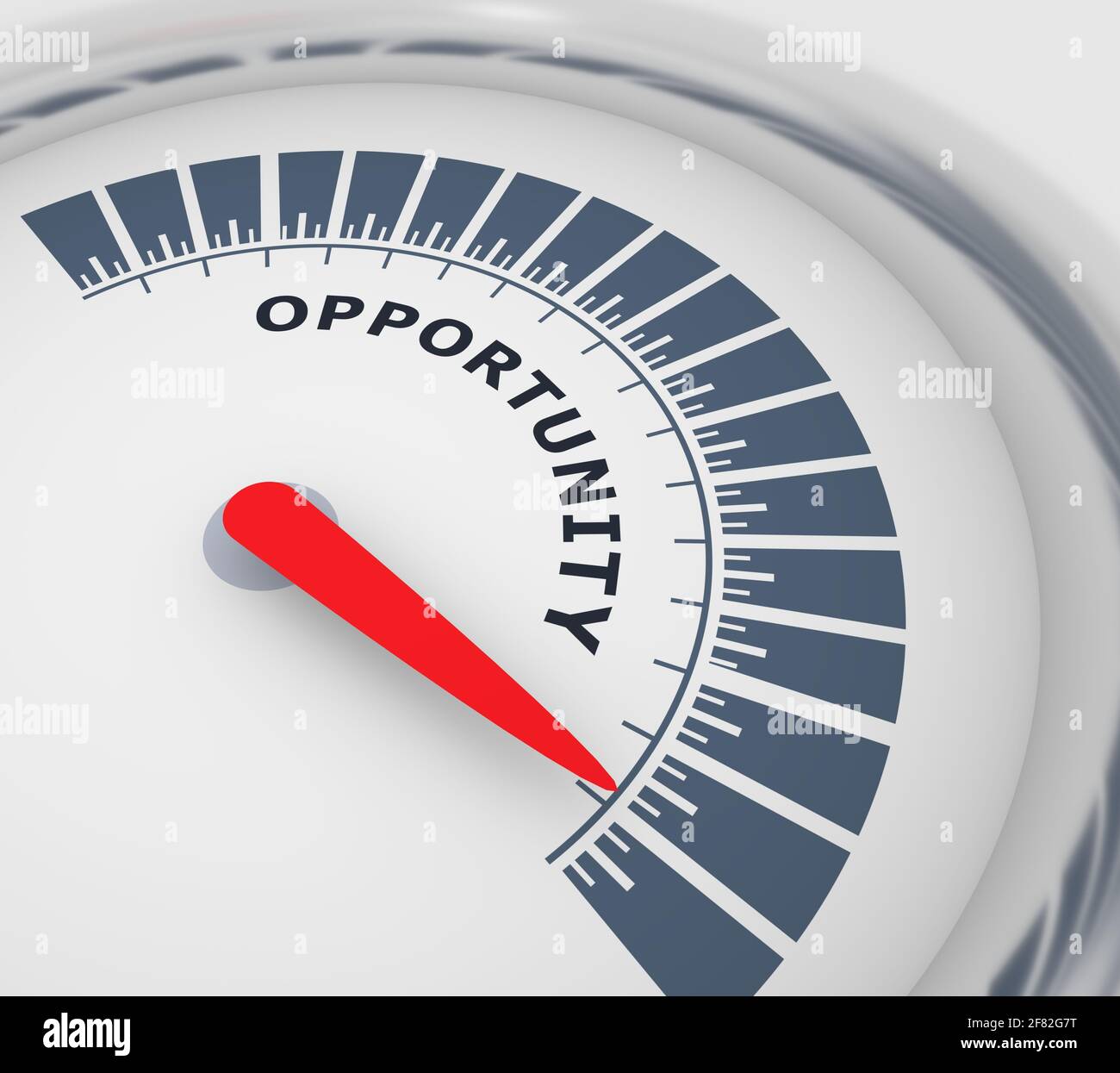 Scale with arrow. The opportunity level measuring device icon. Sign ...