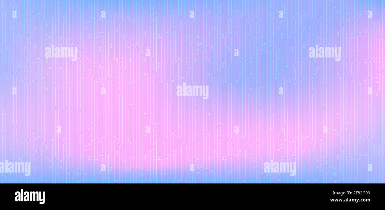 Soft Pink and Blue Technology Background,Digital and Connection Concept ...