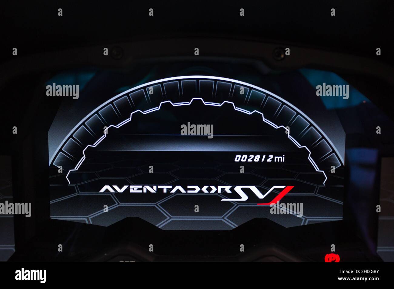 Lamborghini aventador svj dashboard hi-res stock photography and images ...