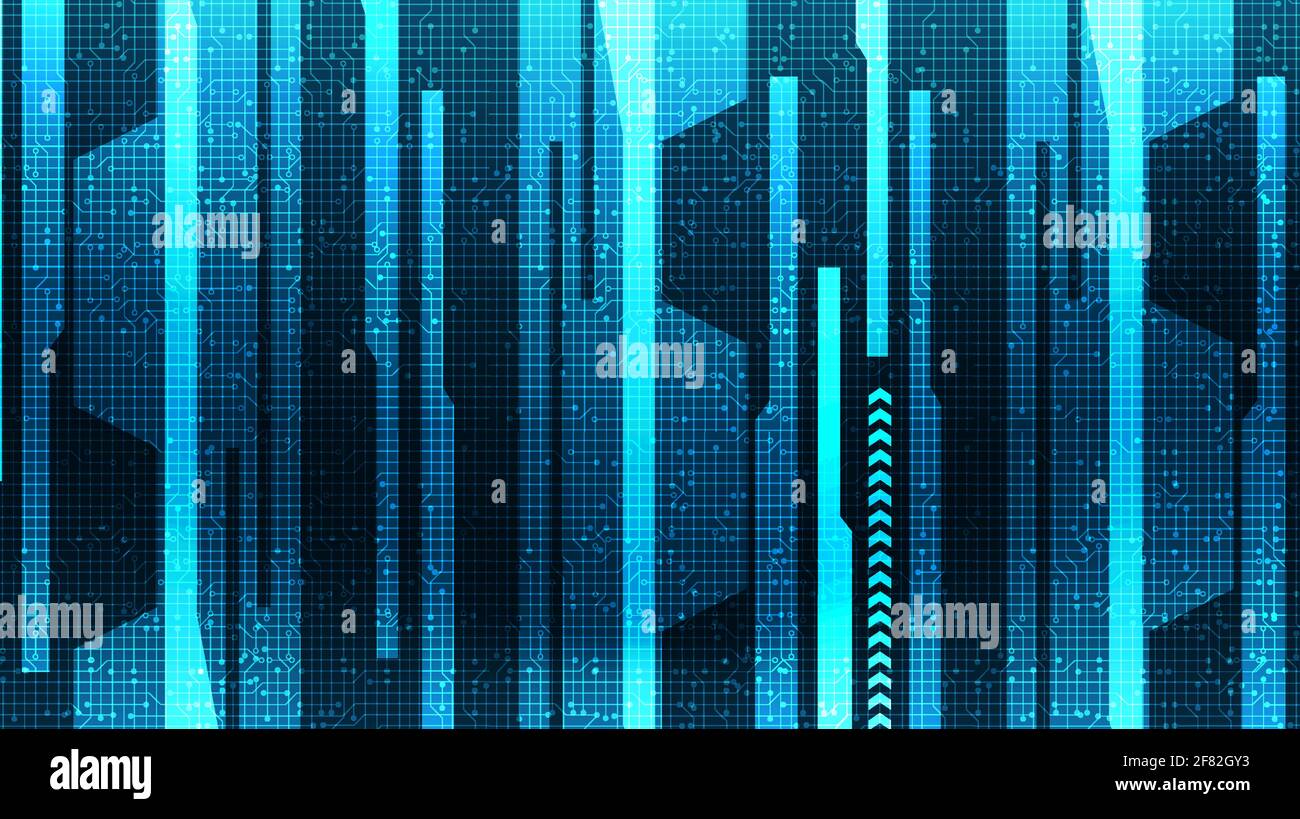 Digital Security Board Technology Background,Digital and Connection ...