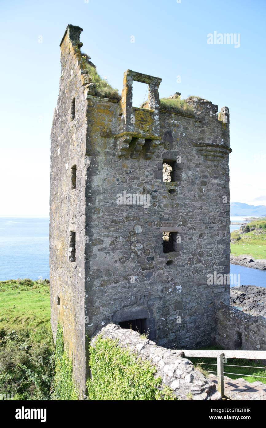 Gylen Castle, Kerrera, Scotland Stock Photo - Alamy