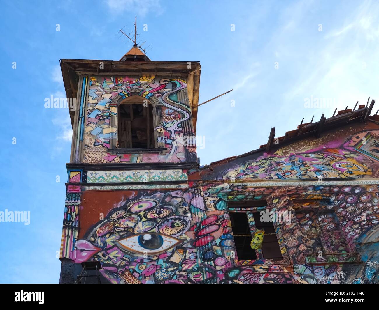 Graffitis at building hi-res stock photography and images - Alamy