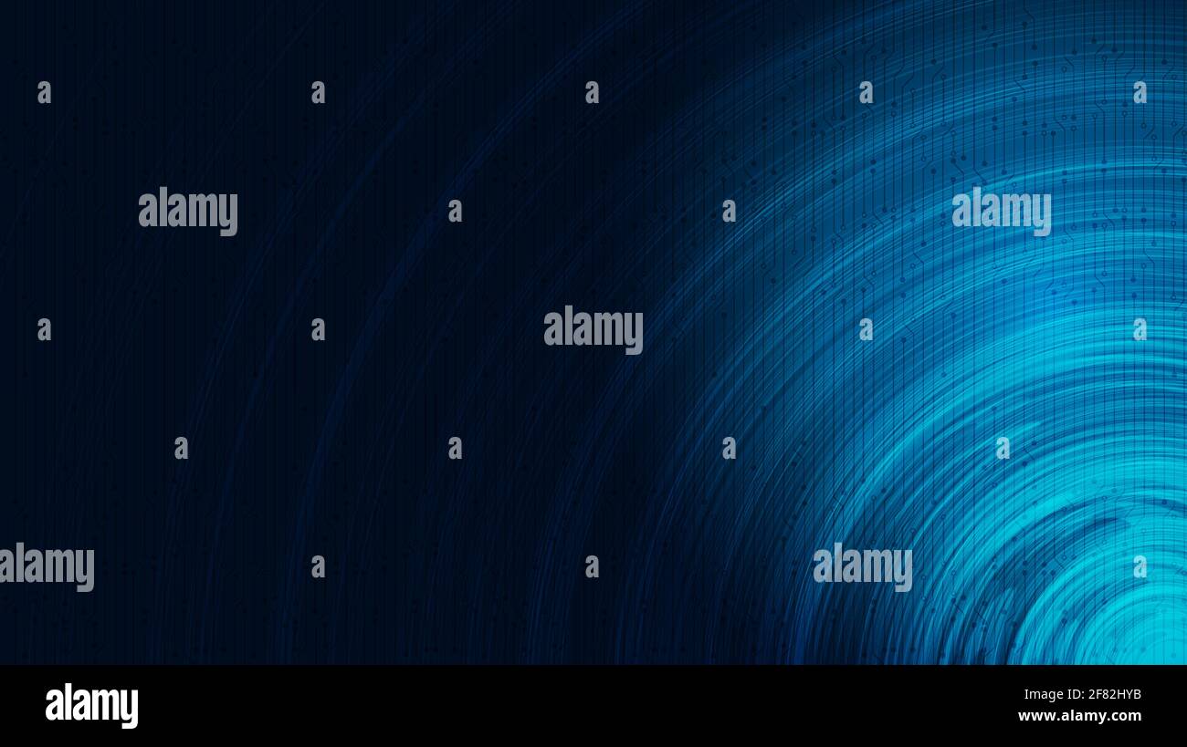 Futuristic Spiral Technology on Future Background,Hi-tech Digital and ...