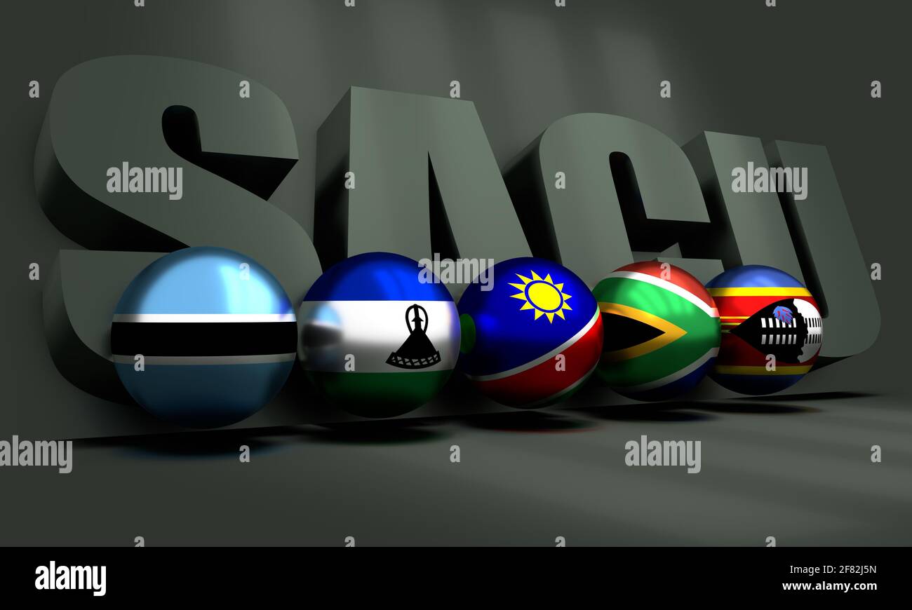 Southern African Customs Union - association of five national economies ...