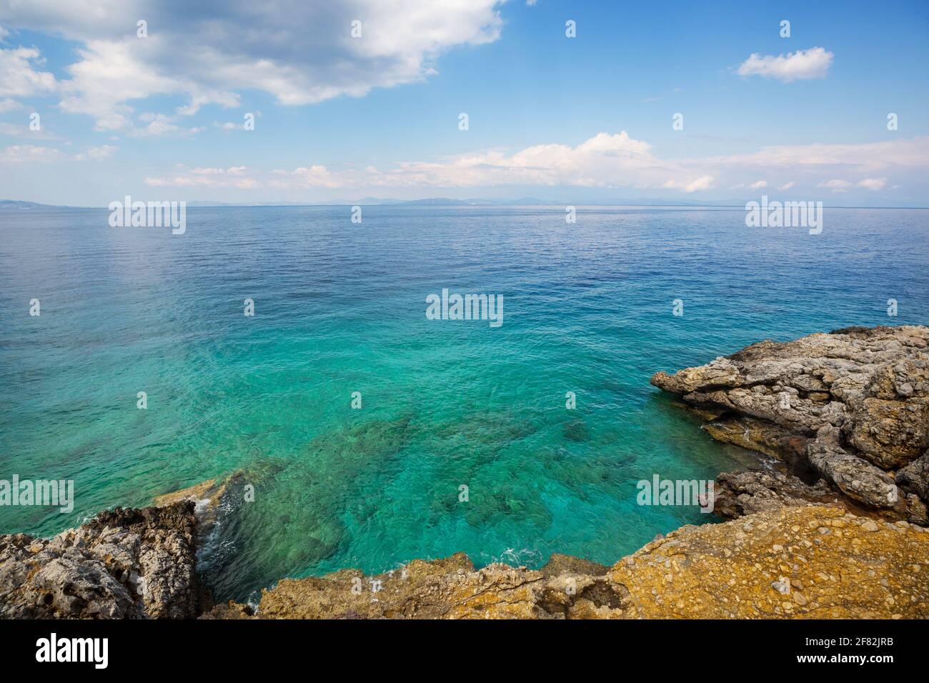 Beautiful sea coast in Turkey Stock Photo - Alamy