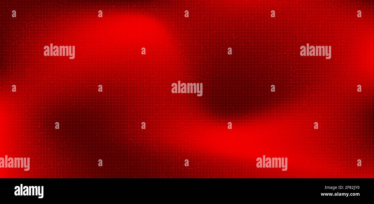 Red Technology Background,Digital and Connection Concept design,Vector ...