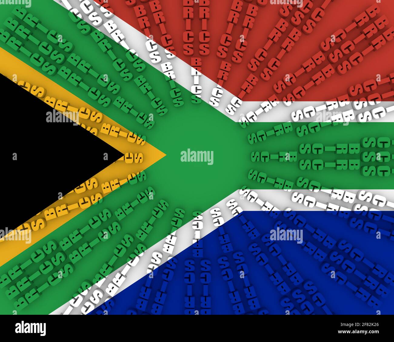BRICS - association of five major emerging national economies members ...