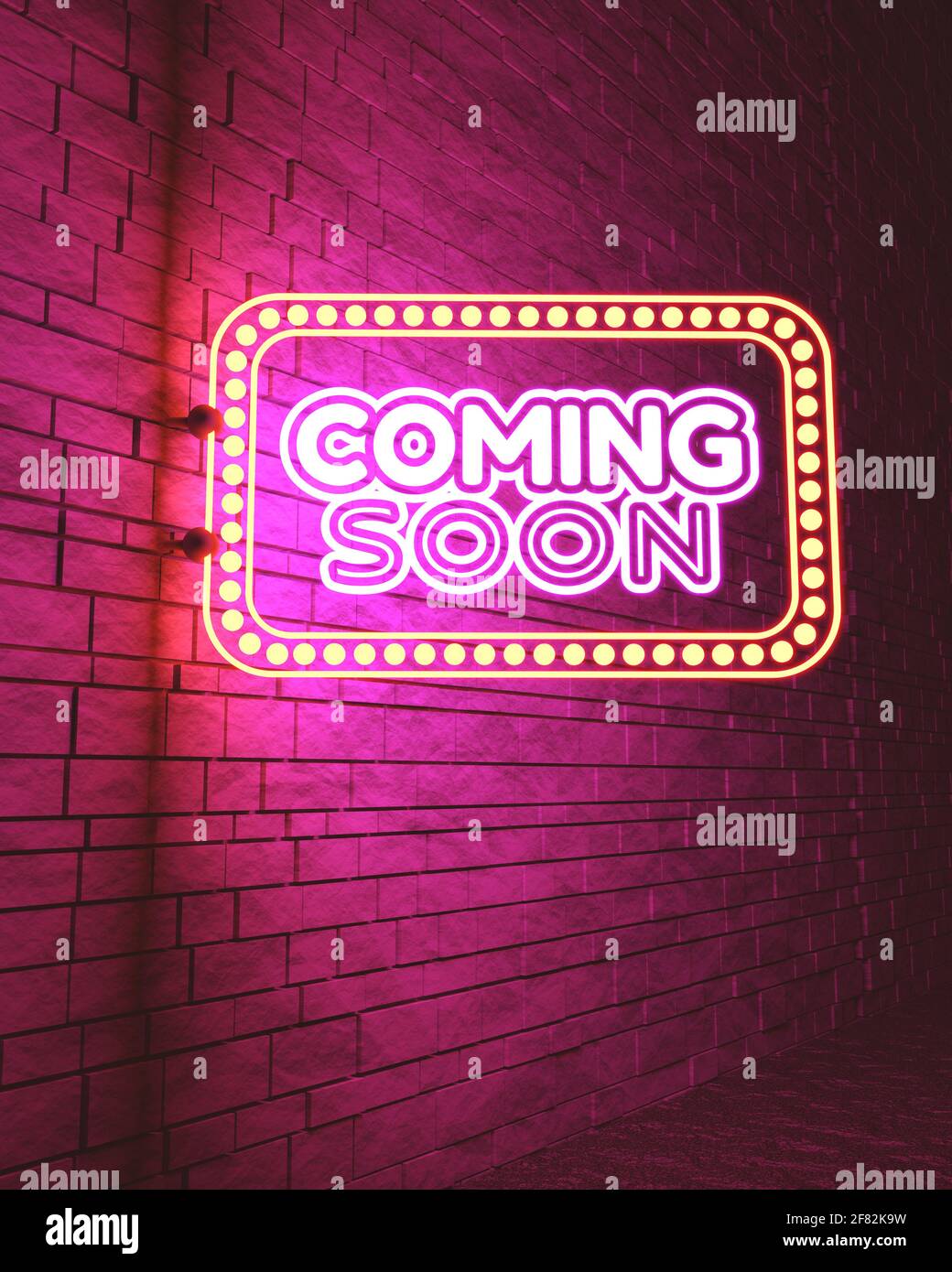 Coming Soon Movie Sign