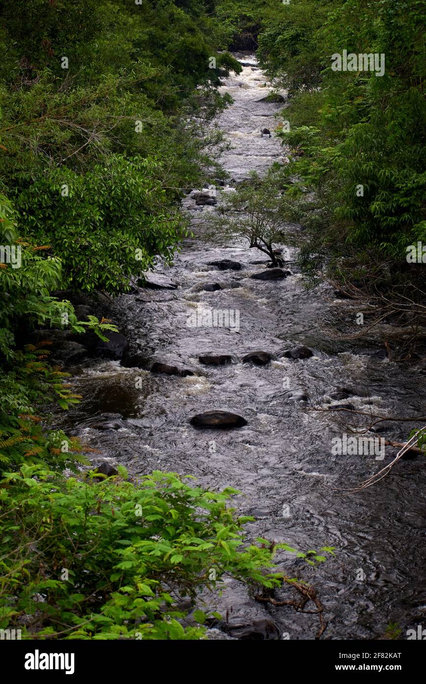 Raging water stream mountain river hi-res stock photography and images ...