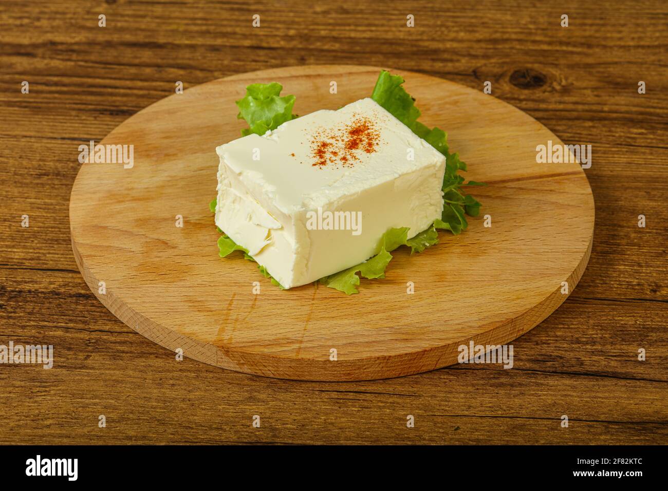 Greek traditional soft feta dairy cheese Stock Photo - Alamy