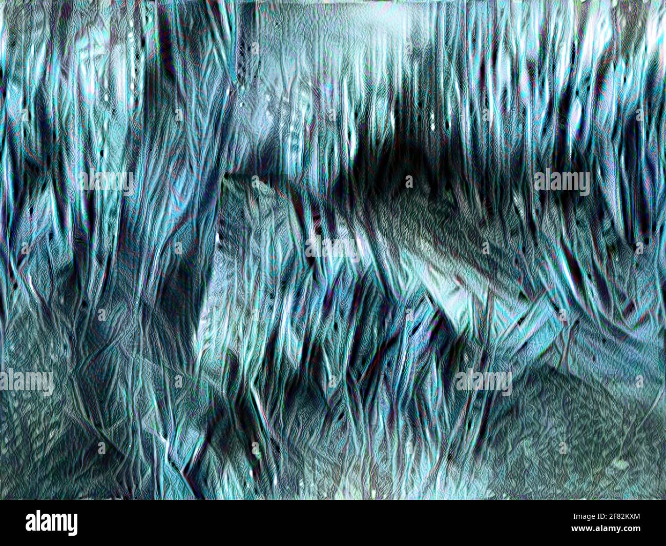 White blue abstract background with icy floral theme. Image for design ...