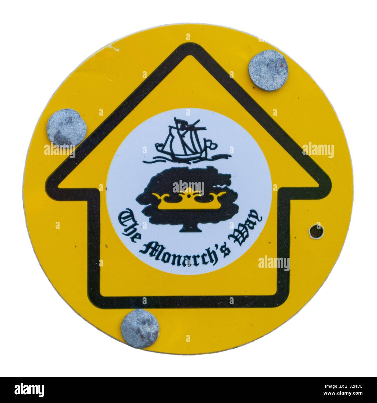 Monarchs way badge hi-res stock photography and images - Alamy