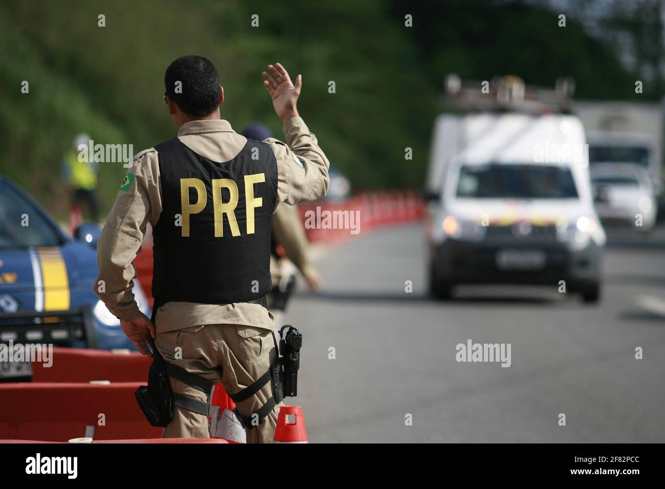 salvador, bahia / brazil - january 6, 2015: Federal Highway Police (PRF ...