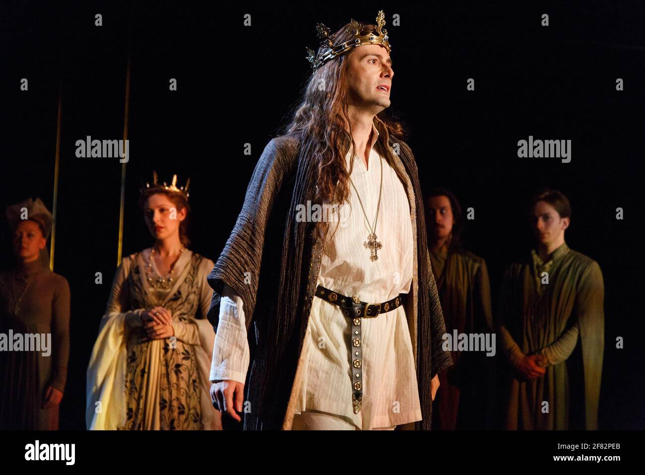 David Tennant King Richard Ii In Richard Ii By Shakespeare At The Royal Shakespeare Company