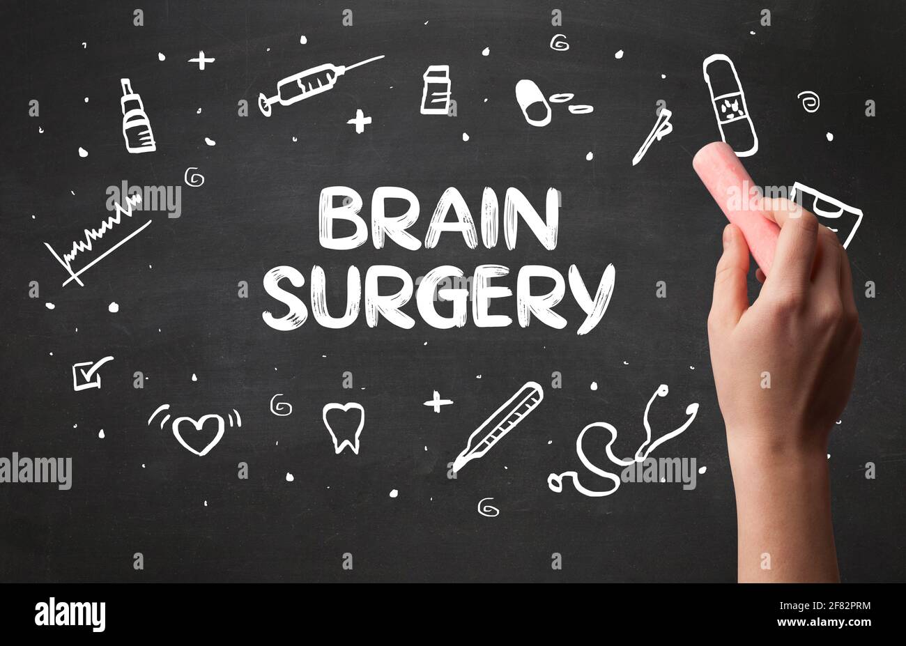 Hand drawing medical concept concept Stock Photo - Alamy