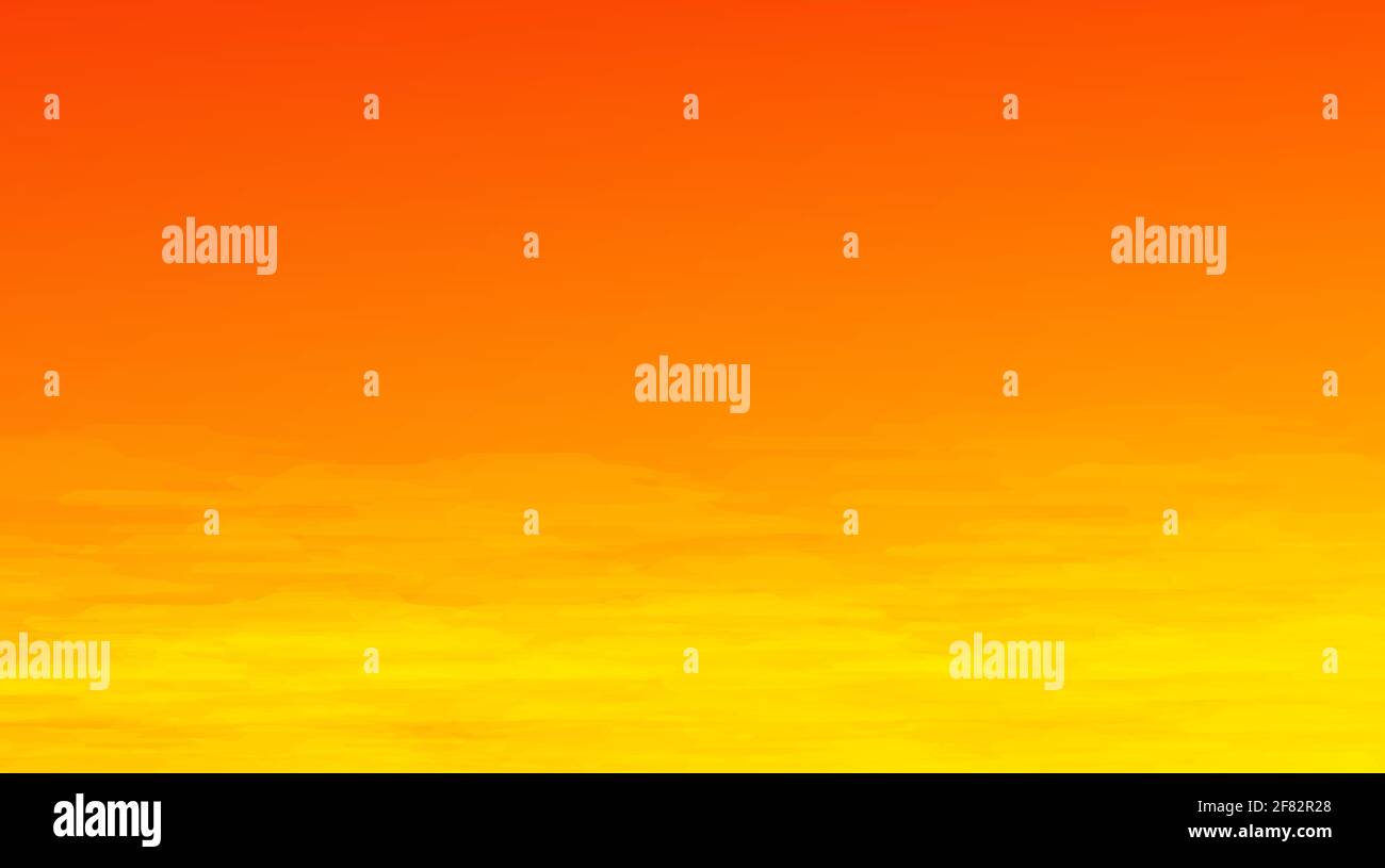 Sunset or Sunrise background,Comic Cartoon Concept design,vector ...