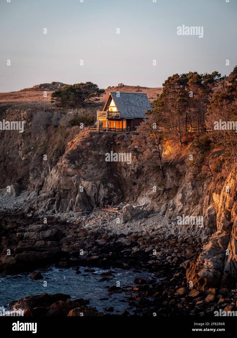 JENNER, UNITED STATES - Jan 16, 2021: Salt Point State Park Visitor ...