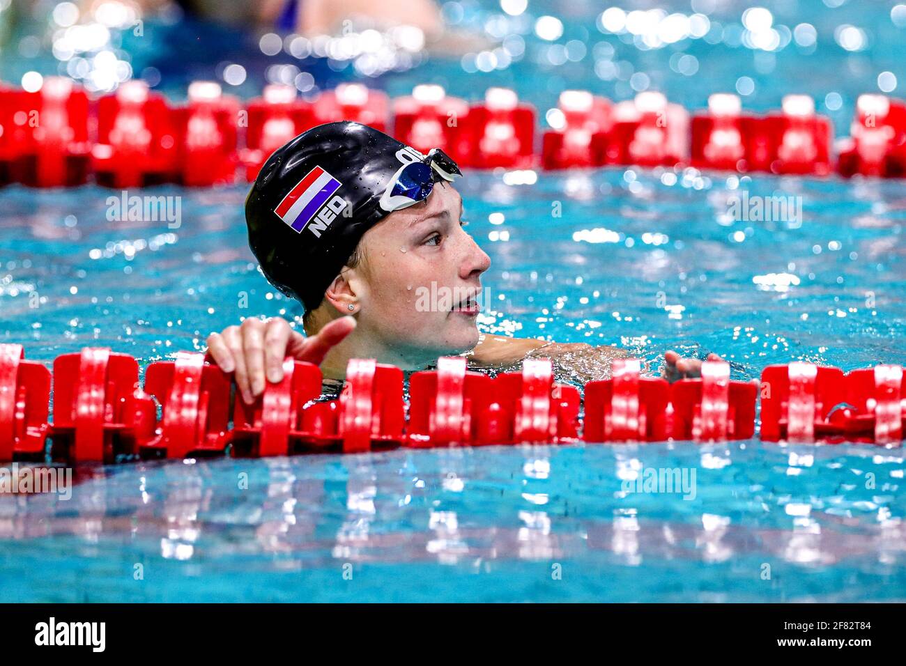 EINDHOVEN, NETHERLANDS - APRIL 11: Kim Busch of the Netherlands ...
