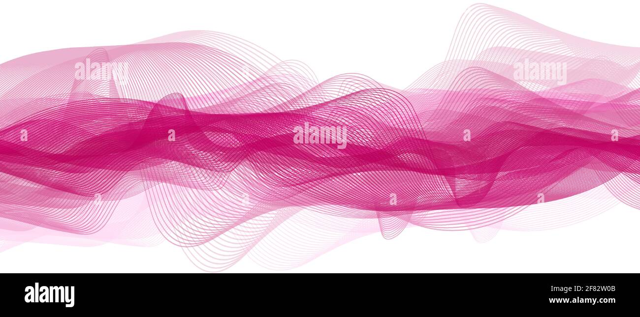 Abstract Pink Sound Wave background; Earthquake wave diagram concept ...