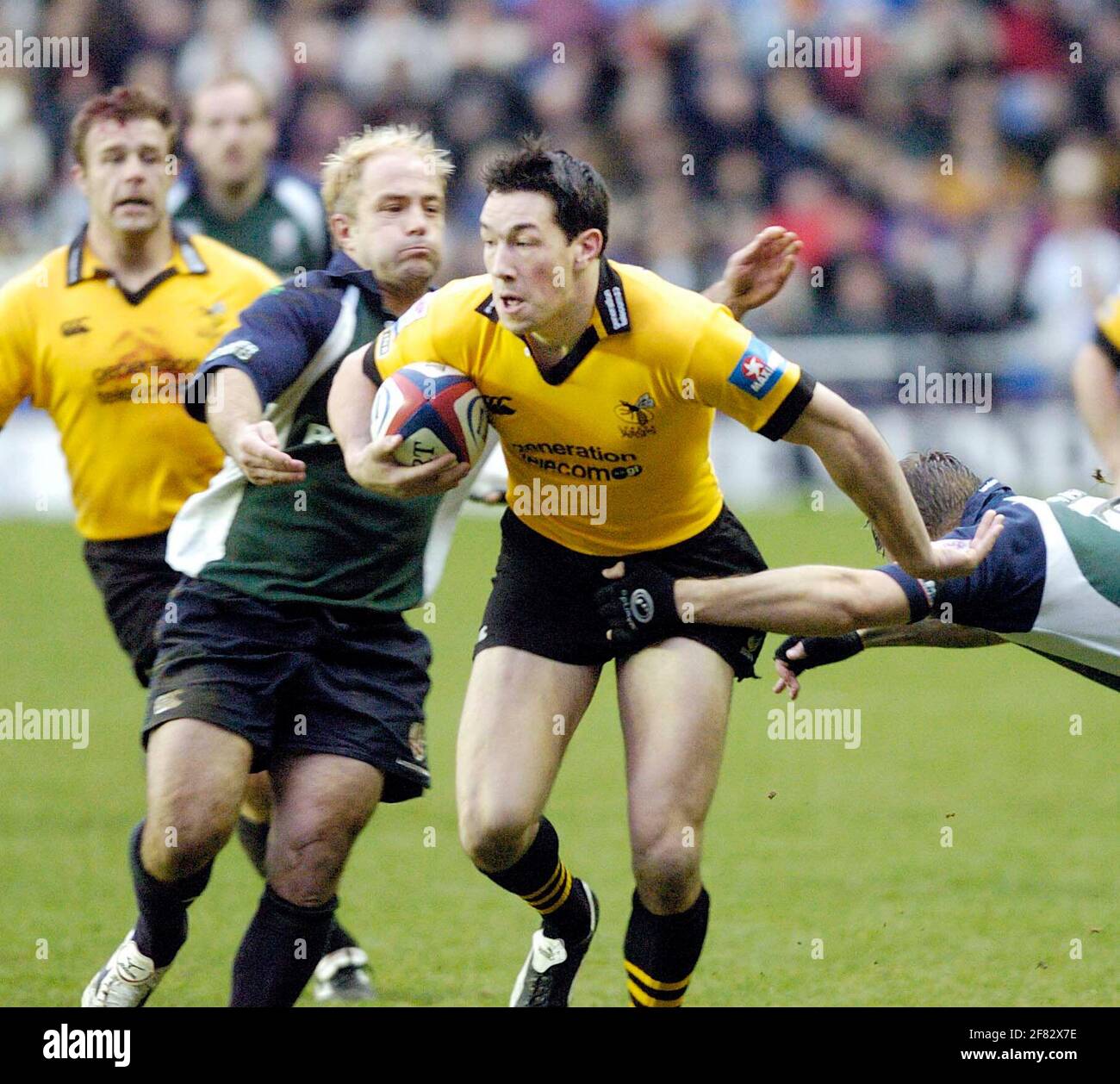 LONDON IRISH V WASPS TOM VOYCE AND MARK MAPLETOFT 27/12/2003 PICTURE ...