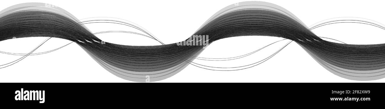 Waving Earthquake Wave on White paper background,Sound wave diagram ...